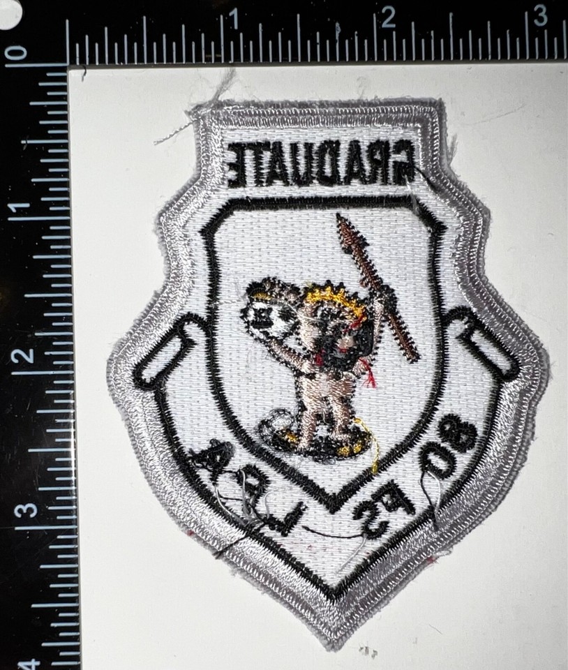 USAF US Air Force 80th Fighter Squadron LPA Graduate Patch | eBay