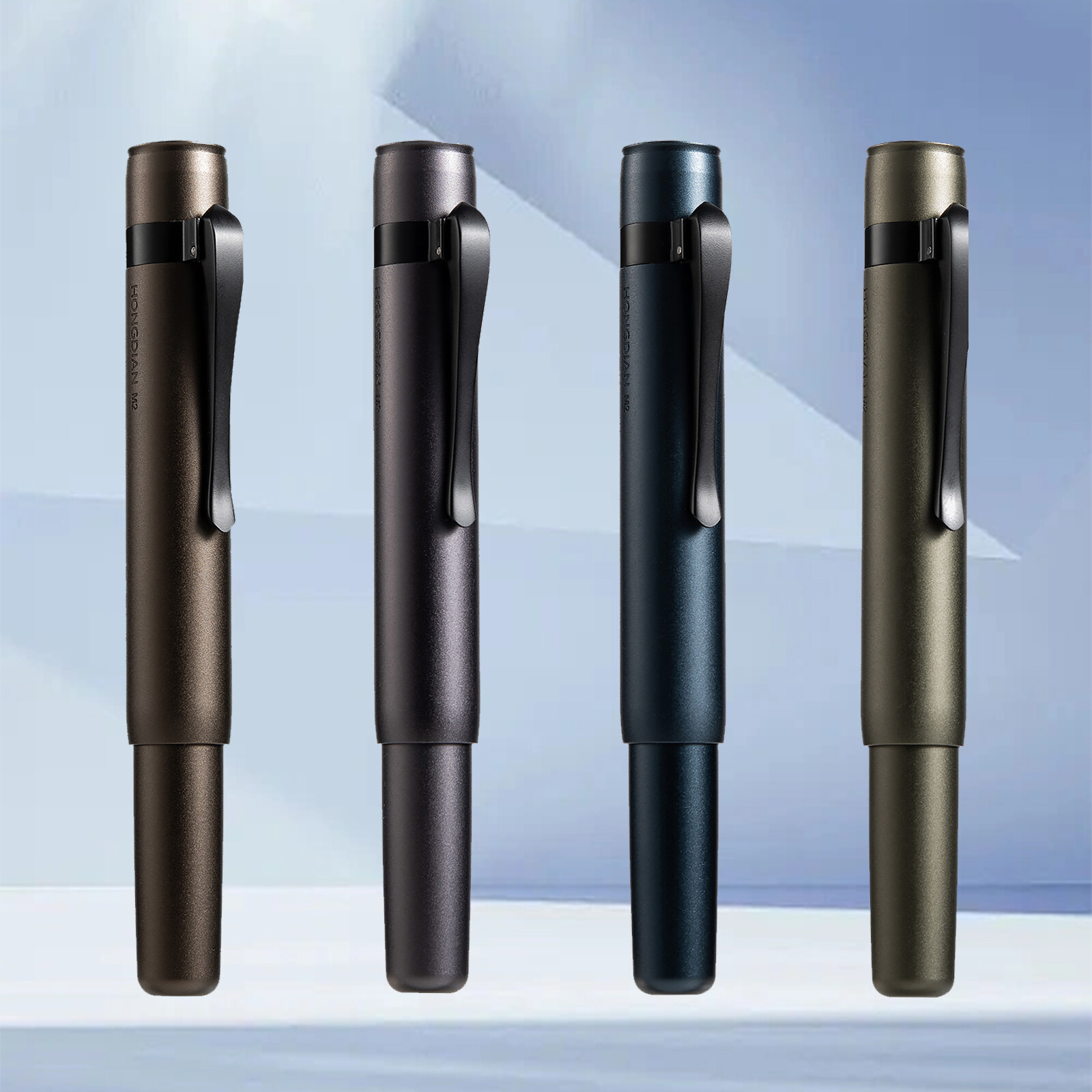 Hongdian M2 Metal Fountain Pen EF/F Nib EF/F Nib Writing Pocket Pen ...