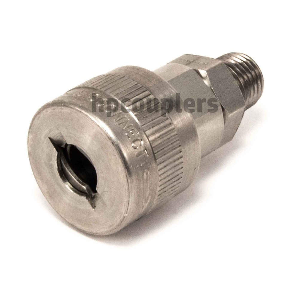 Schrader - Twist Lock Quick Coupler Air Hose Fittings 1/4 NPT Stainless ...