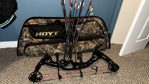 Hoyt Trykon XL with Leupold Vendetta Laser Attachment Combo Set | eBay
