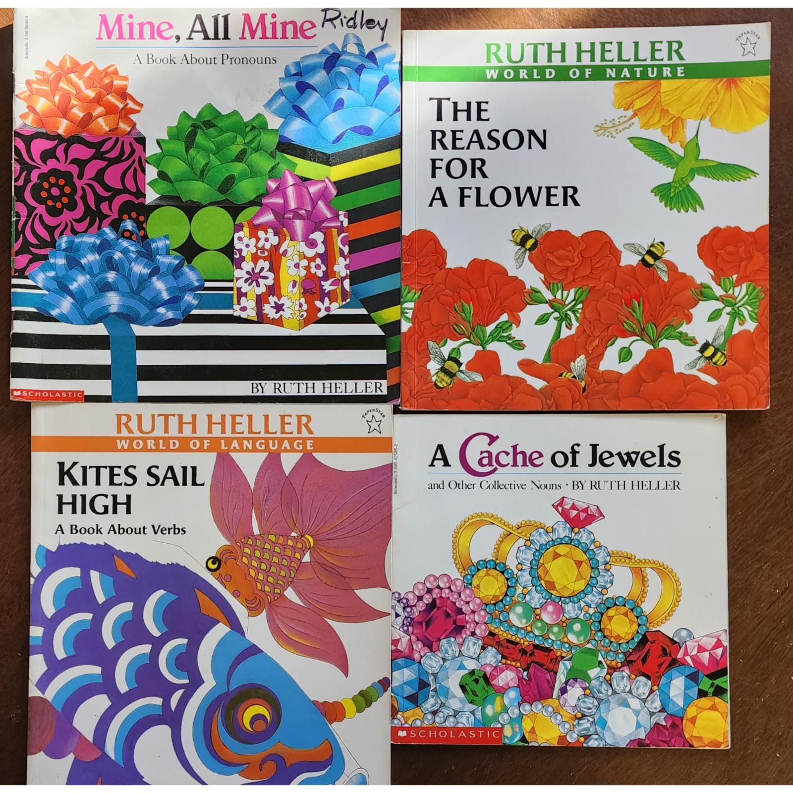 RUTH HELLER Lot of Children's Books Mine, All Mine Kites Sail High More ...