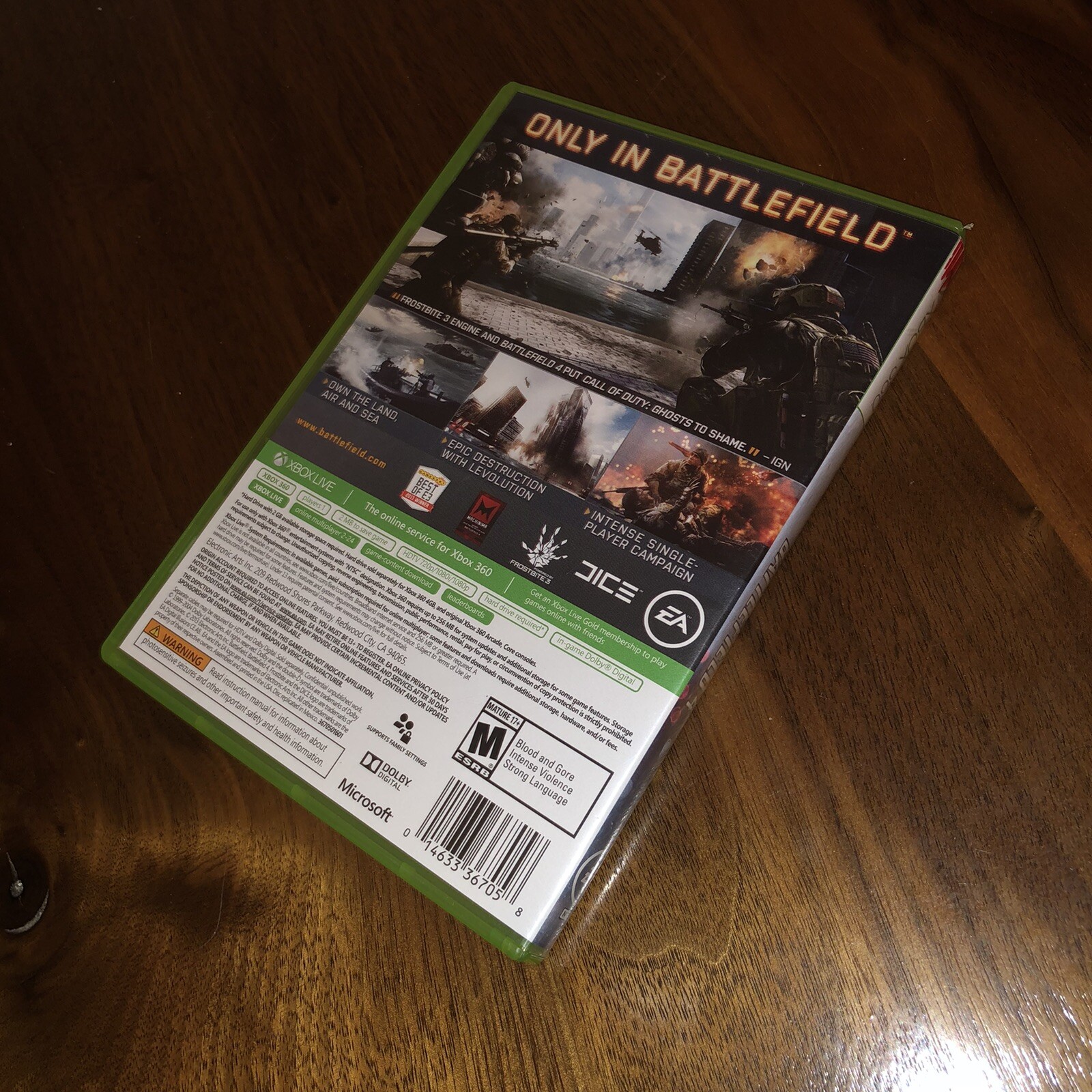 Battlefield 4 (Xbox 360) Game Complete With Case and Inserts And 2 ...