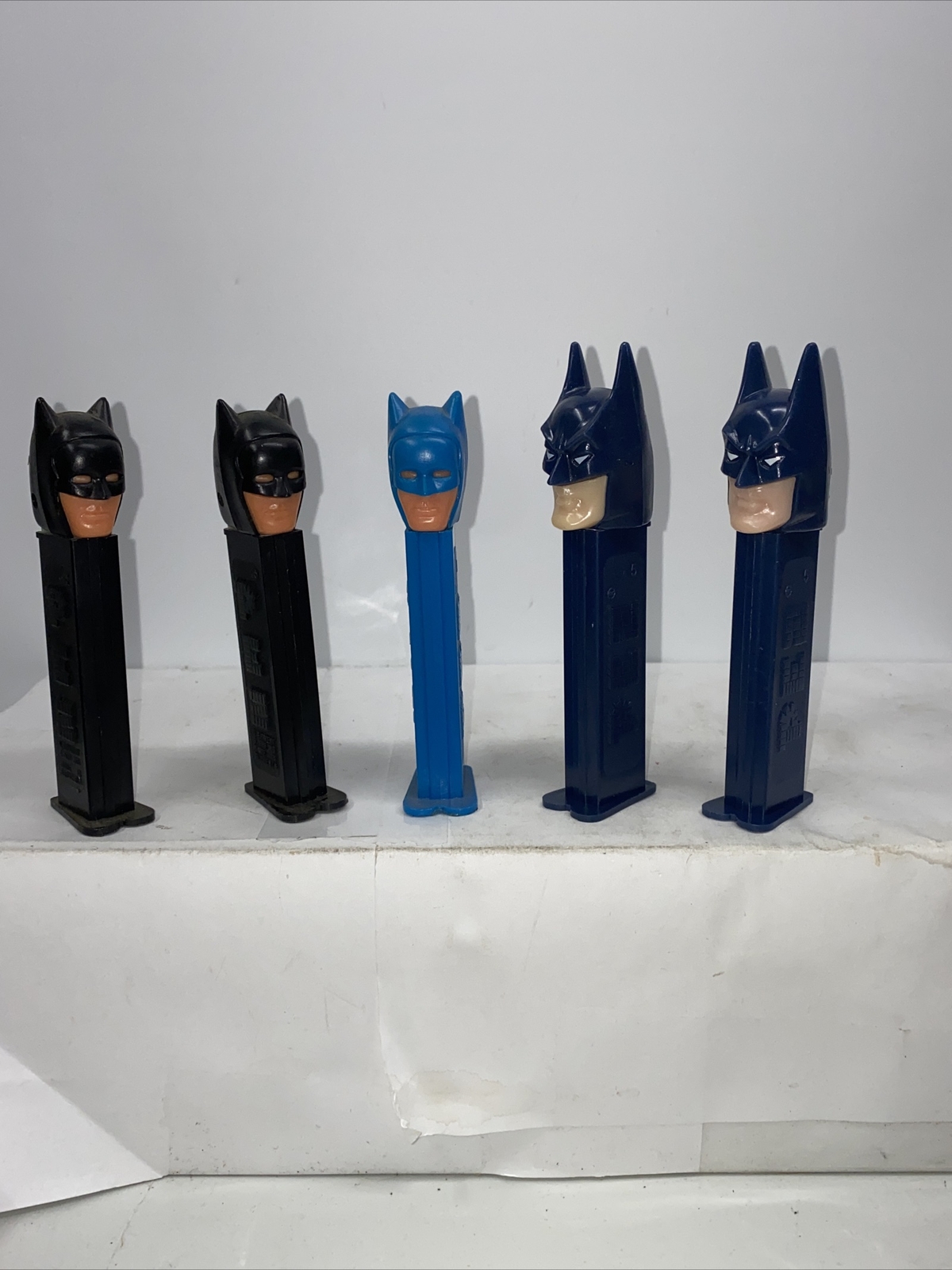 Lot Of 5 Batman Pez Dispensers Dc The Dark Knight 3 1985, 2 1995 | eBay