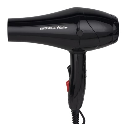 Silver Bullet Obsidian Hair Dryer - Black | eBay Australia