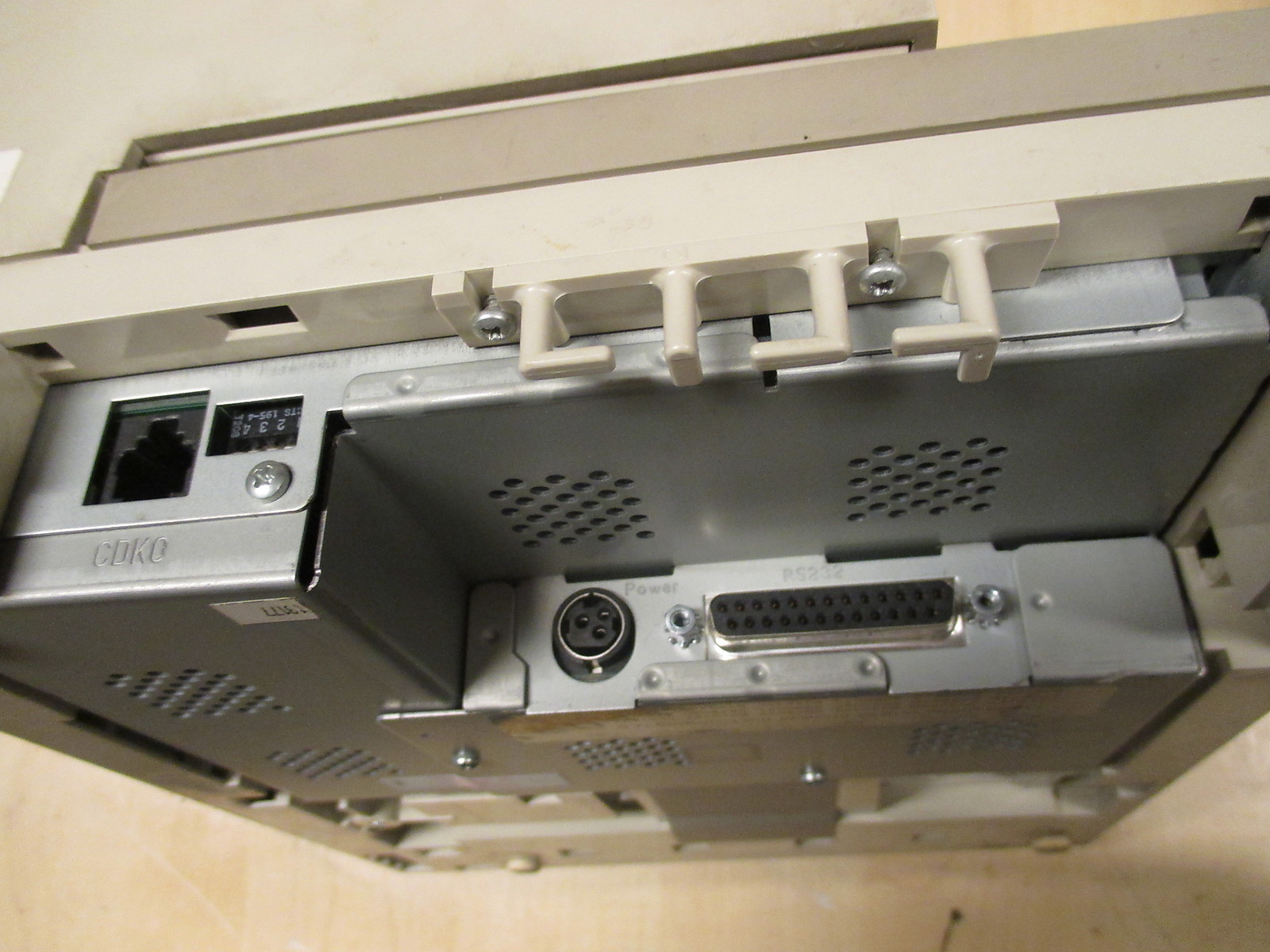 Axiohm NCR A758 Thermal Impact Receipt Slip Ticket Printer Serial DB25 ...