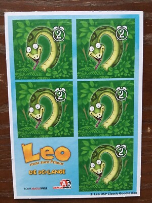 Leo The Snake Promo Mini Expansion for Leo Goes To The Barber Board ...