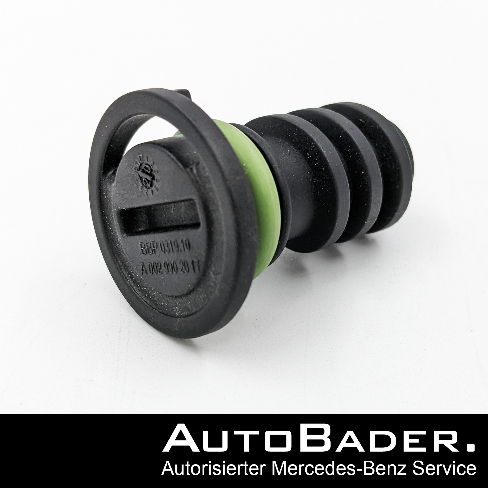 Original Mercedes Ölablassschraube Schraube Kunststoff mit O-Ring ...