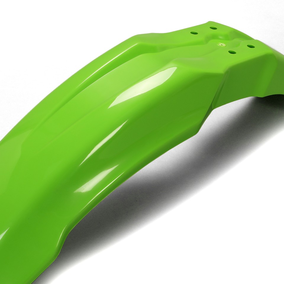 Green/White Restyled Plastics Body Kit For Kawasaki KX100 KX85 2001 ...