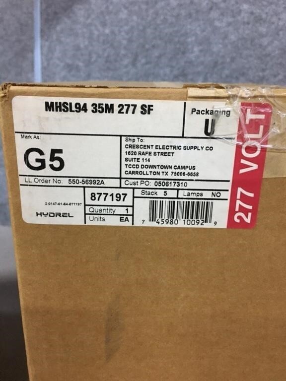 Hydrel 2-35M 277 SF MHSL M94 M97 M98 HID LED 277 VOLT Power Modules ...