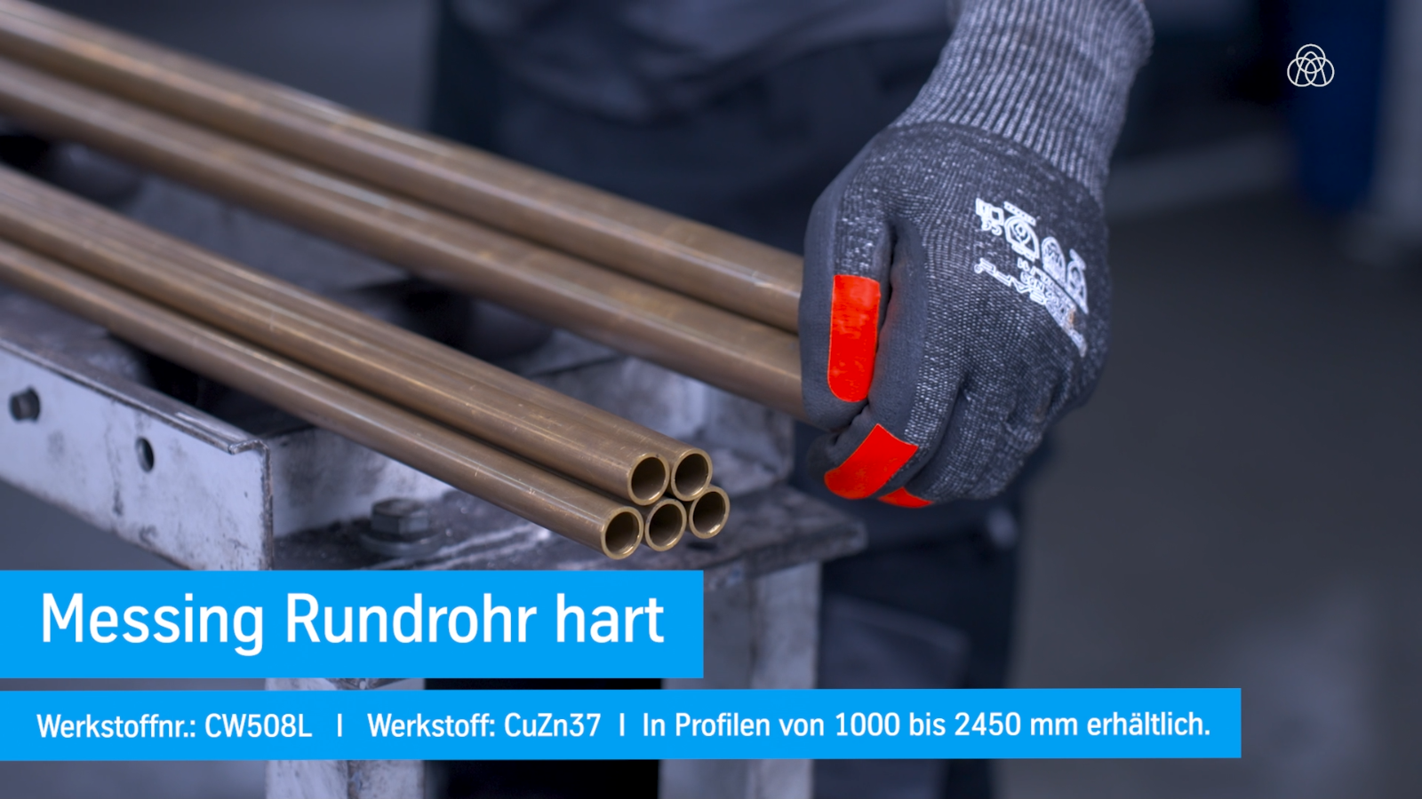 Rundrohr Messing Rohr Messingprofil CW508L CuZn37 thyssenkrupp | eBay.de