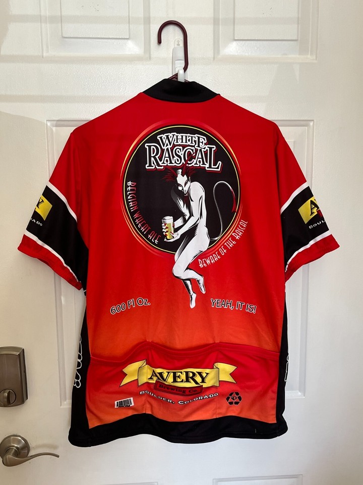 PRIMAL Short Sleeve 3/4 Zip White Rascal Ale Cycling Jersey | XL | eBay