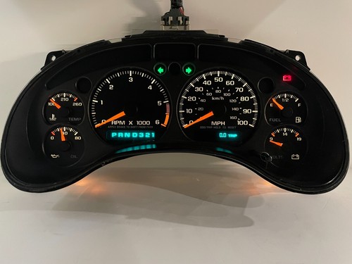 1999-2004 S10 Blazer Speedometer Instrument Gauge Cluster | GM ...