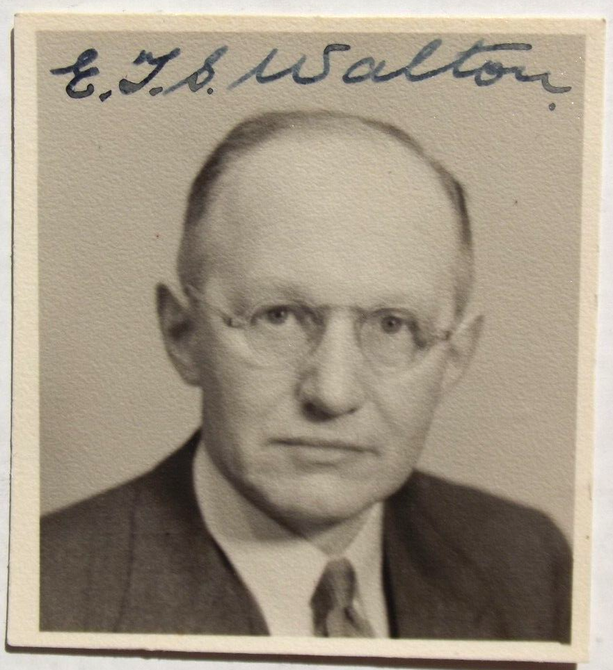 Ernest Walton 1903 1995 Ernest T. Walton Physicist Nobel Prize 1951