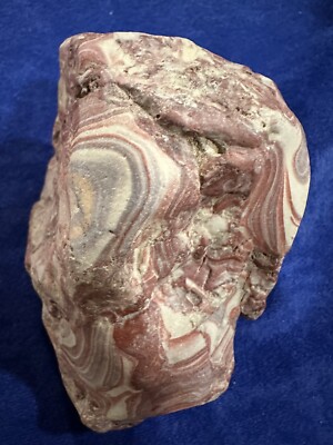 Banded Jasper Rock Swirls Of Pink Red Grey 437 Grams RAW | eBay