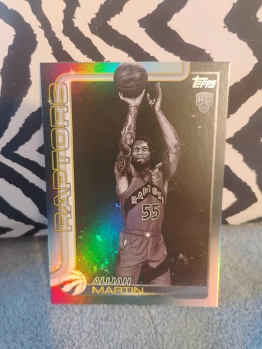 2025-26 Topps Blackout Foil Parallel Alijah Martin RC #240 Raptors | eBay