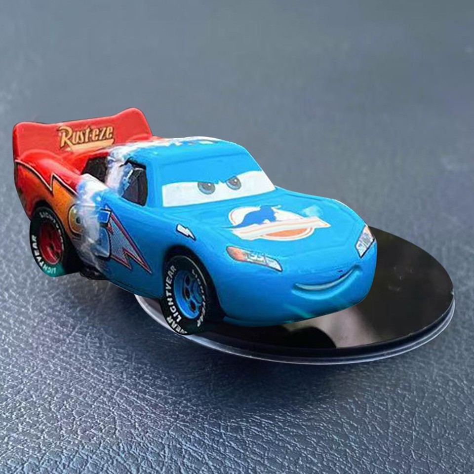 Car for Lightning Mcqueen Drift Rotating Ornaments Auto Dashboard ...