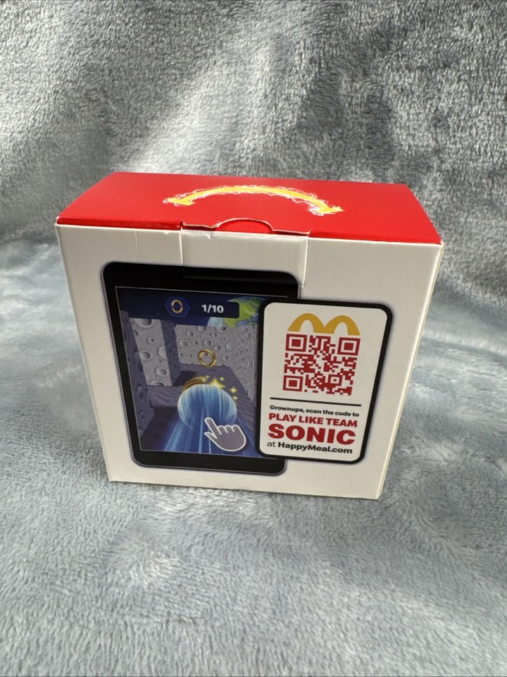 NEW McDonalds Sonic the Hedgehog 3 Happy Meal Toy #7 - Knuckles White ...
