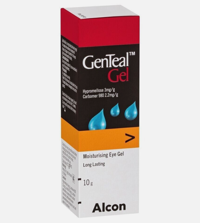 4 BOX Alcon Genteal Gel 10g Moisturising Eye Gel FREE SHIPPING ...