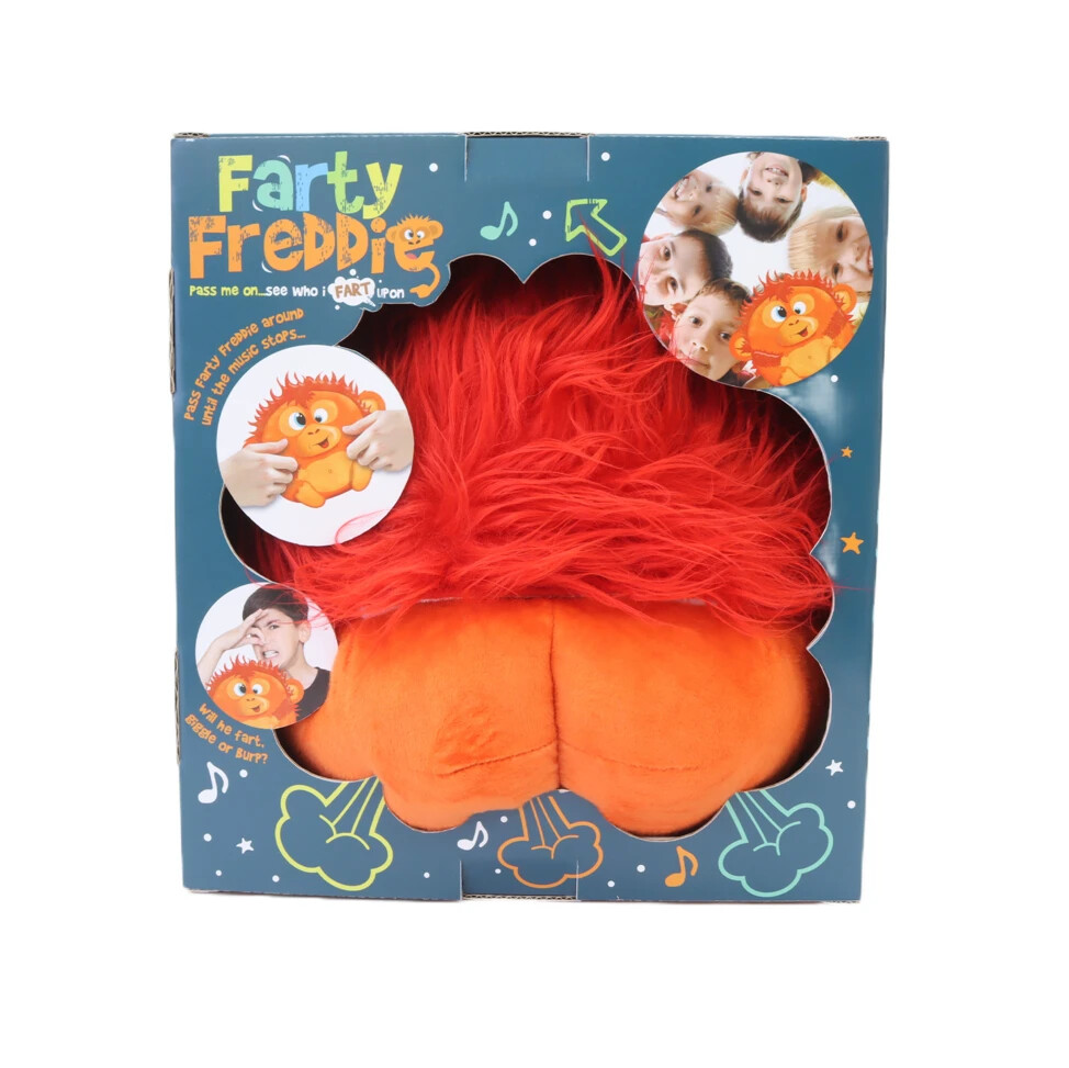 FARTY FREDDIE The Pass The Parcel Farting Family Game **BRAND NEW ...