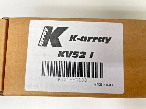 K-Array KV52-I Vyper-KV52, Ultra-flat, 50cm-long, Aluminum Line Array ...