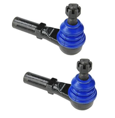 Pair Set 2 Front Outer Tie Rod Ends Mevotech For Dodge Ram 1500 RWD 8 ...