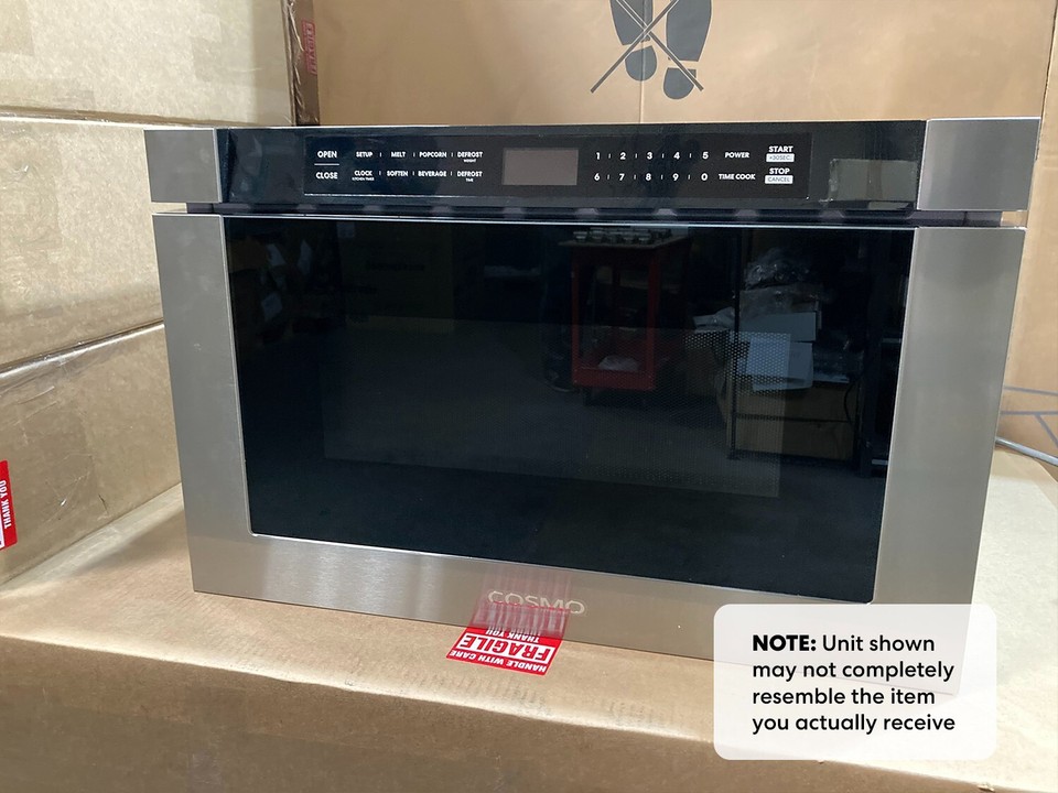 24 in. Built-In Microwave Drawer [OPEN BOX] Touch Presets, Sensor ...