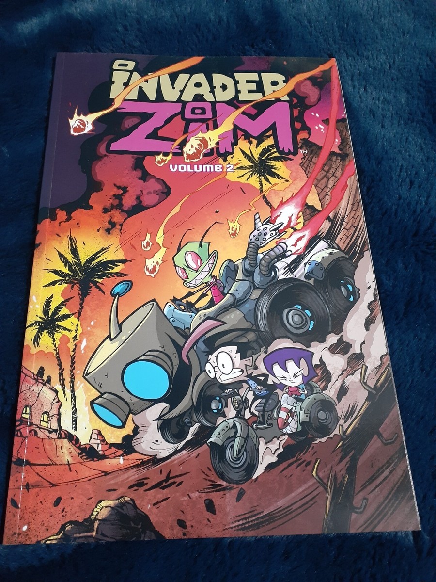 Jhonen Vasquez Invader Zim Invader Zim Volume 2 Trade Paperback Jhonen