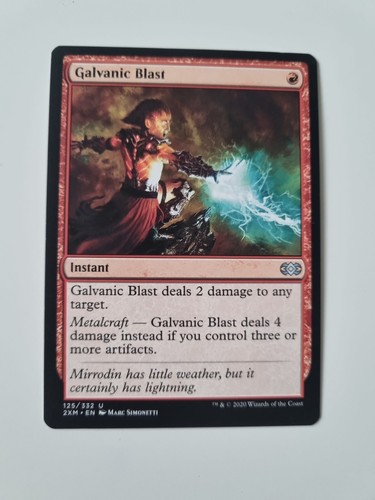 MTG Galvanic Blast Double Masters 125/332 Regular Uncommon | eBay