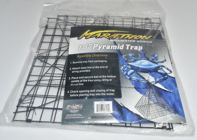 Marathon 16” Pyramid Crab Trap Set of 7 | eBay