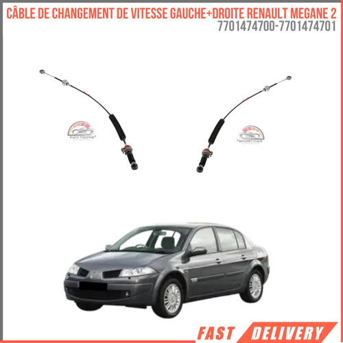 Câble Changement Vitesse pour Megane 2 Oem 7701474700 7701474701 droite ...