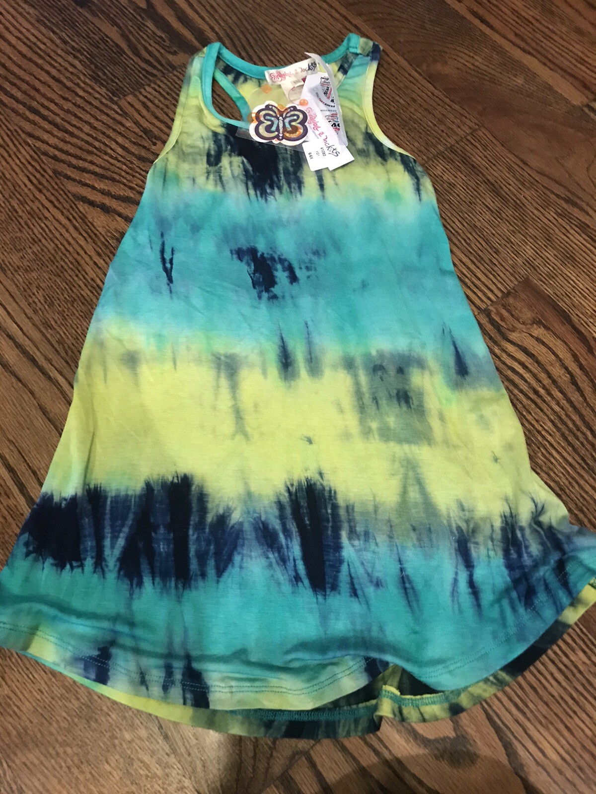 NEW Ragdoll & Rockets Girls Tie Dye Tank Dress - Size 6/6x | eBay