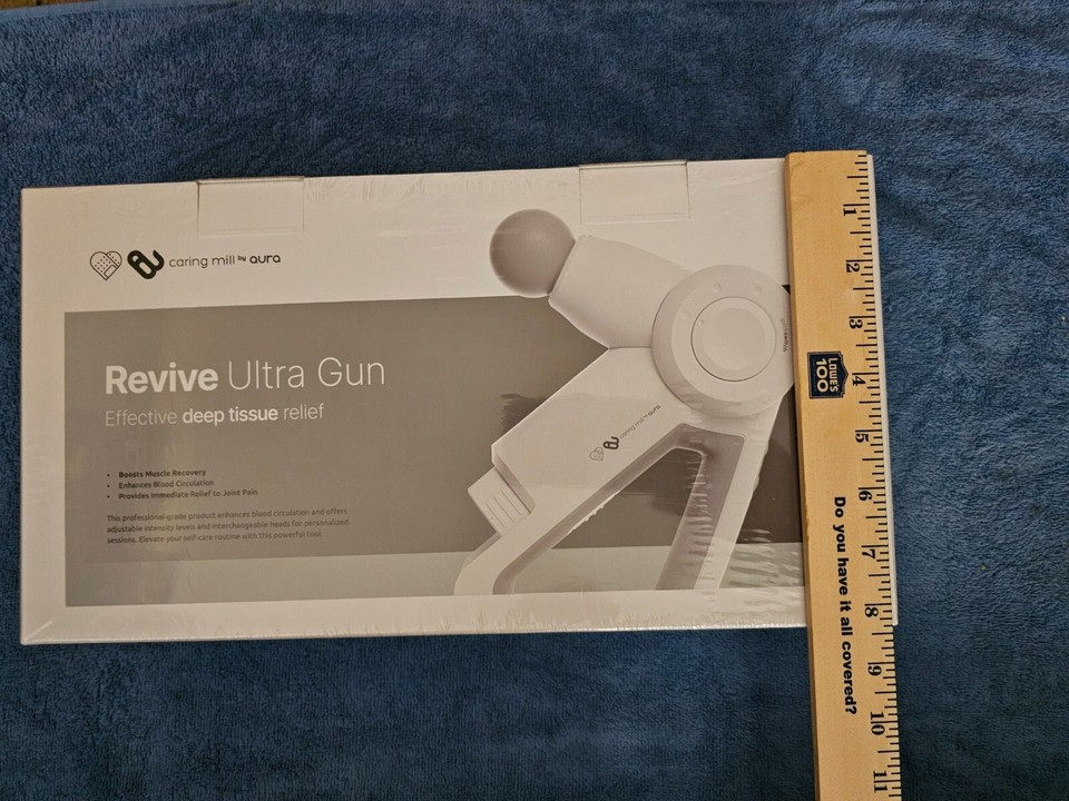 Revive Ultra Massage Gun — Caring Mill™ by Aura NEW FOR 2024 Model AR60 ...