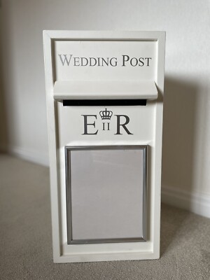 wedding post box white | eBay UK
