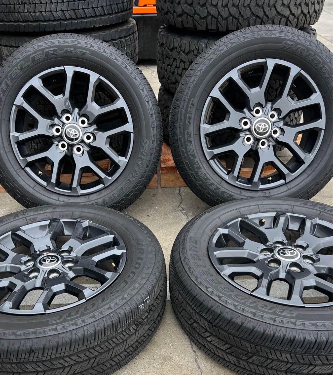 2022 2023 2024 Toyota Tundra TSS TRD Factory OEM Wheels 20" Rims Tires ...