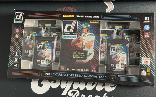 2024 Panini Donruss Football Sealed Costco Bundle Box Daniels Rookie ...