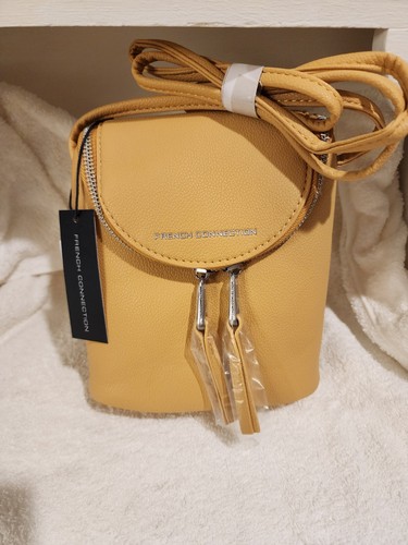 French Connection Noreen Slouchy Easy Crossbody Sunset Gold Cell Phone ...