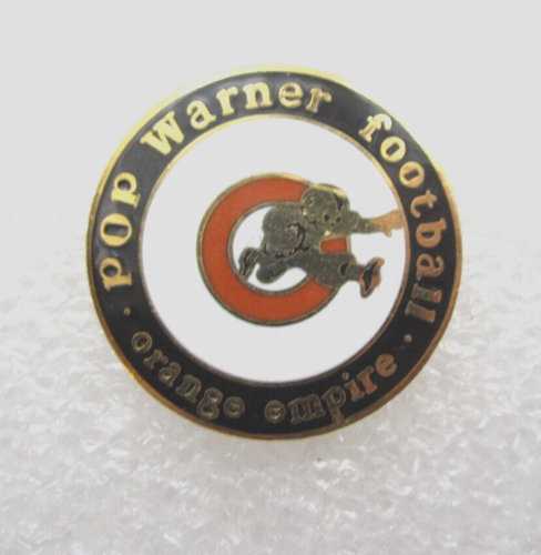 Pop Warner Football Orange Empire Lapel Pin (C856) | eBay