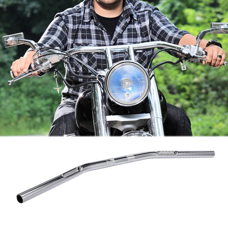 1" inch Motorcycle Drag Bar Handlebars For Harley Sportster Honda ...