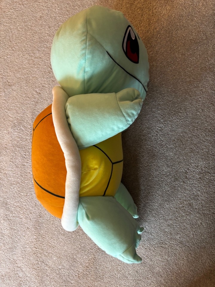 Squirtle Pokemon Plush Toy Factory Large Jumbo Mint Green 50cm ...