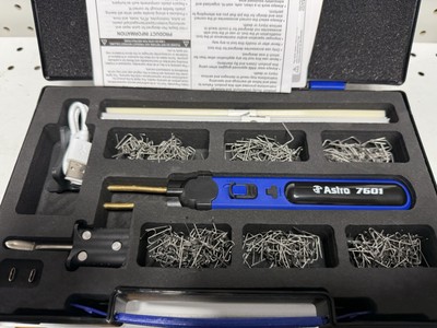 Astro Pneumatic 7601 Cordless Hot Staple & Plastic Welding Repair Kit ...
