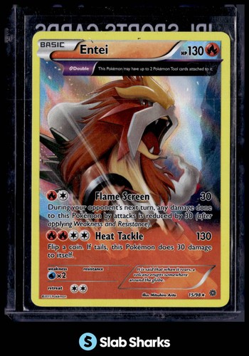 2015 POKEMON XY ANCIENT ORIGINS #15/98 ENTEI HOLO | eBay