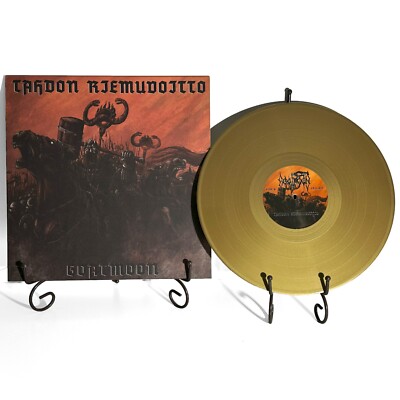 GOATMOON Tahdon Riemuvoitto LP Gold Vinyl Satanic Warmaster Horna ...