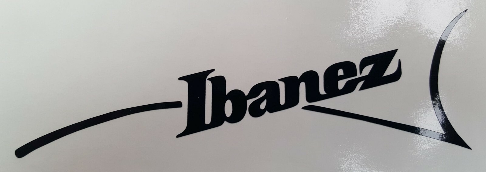 Ibanez logo Guitar vinyl Sticker Headstock Sticker decal left handed ...