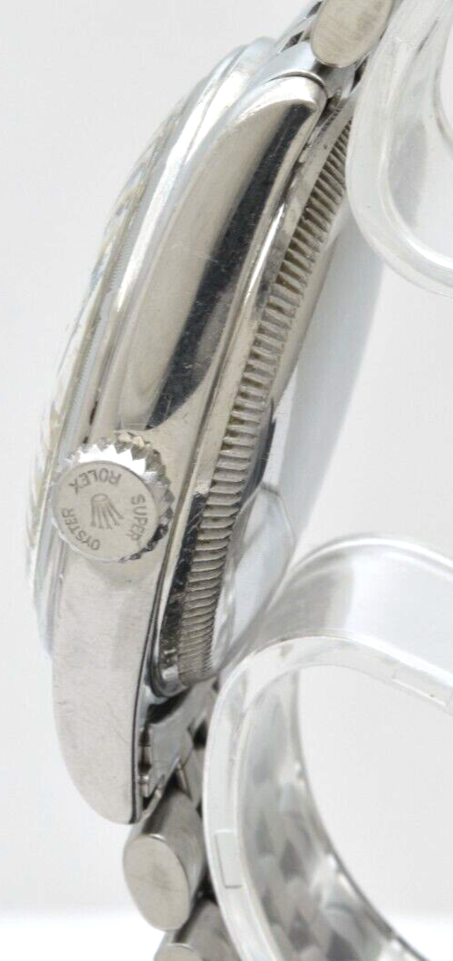 1952 Rolex Oyster Perpetual 6107 Big Bubble Back 34mm Automatic Watch ...