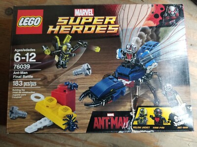 LEGO Marvel Super Heroes: Ant-Man Final Battle (76039) New Box Damage ...