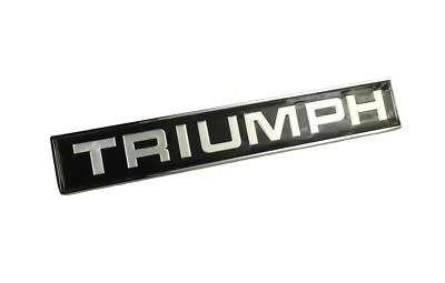 Brand New Metal Rear Badge Emblem Nameplate for 1969-1976 Triumph TR6 ...