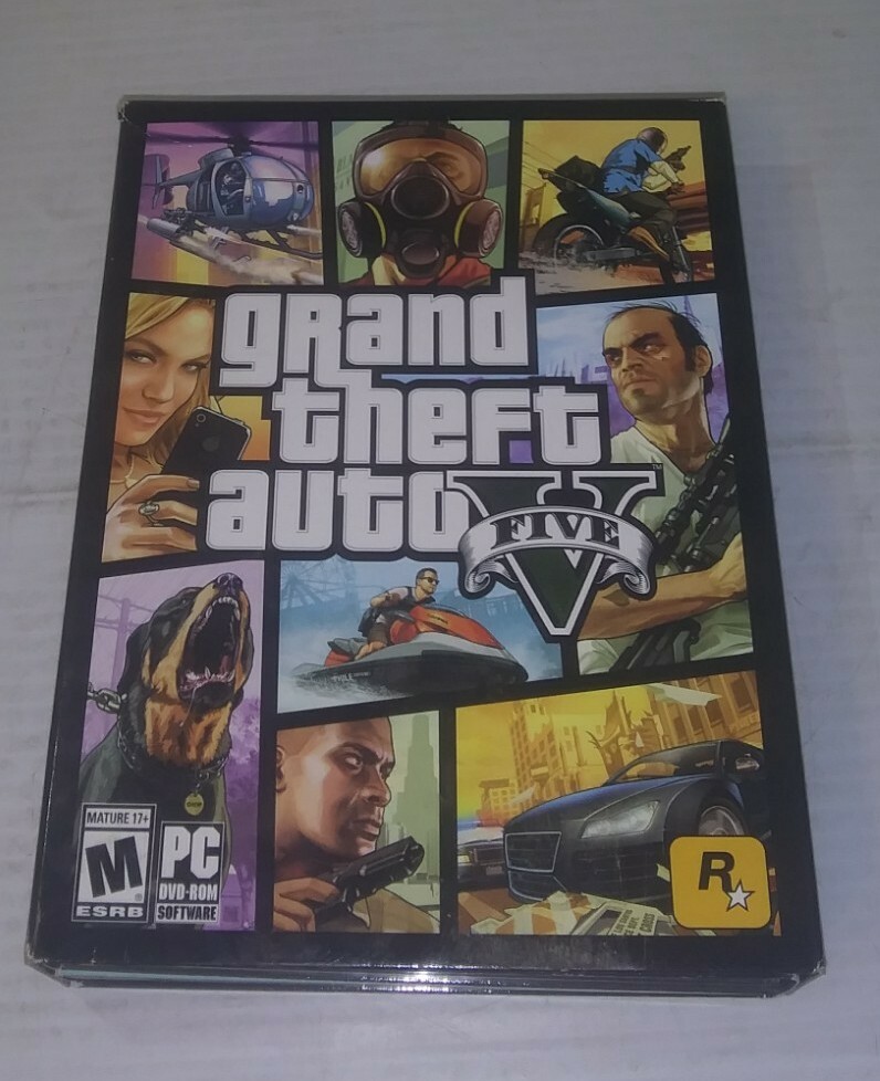 Grand Theft Auto V [ GTA V / GTA 5 ] (PC / DVD-ROM) Great Condition. | eBay
