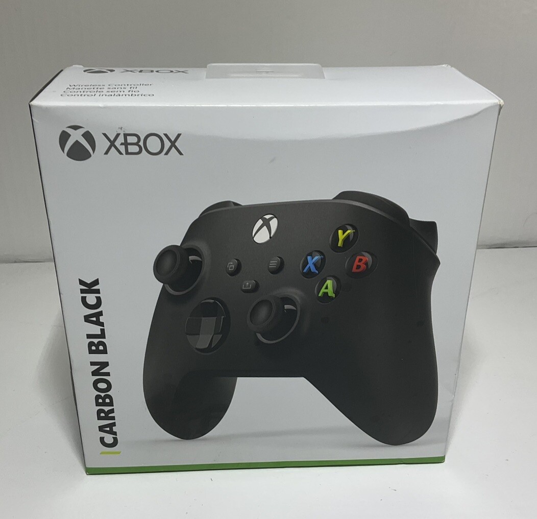 Microsoft X Box Carbon Black X/S Wireless Controller Open Box Free Shipping