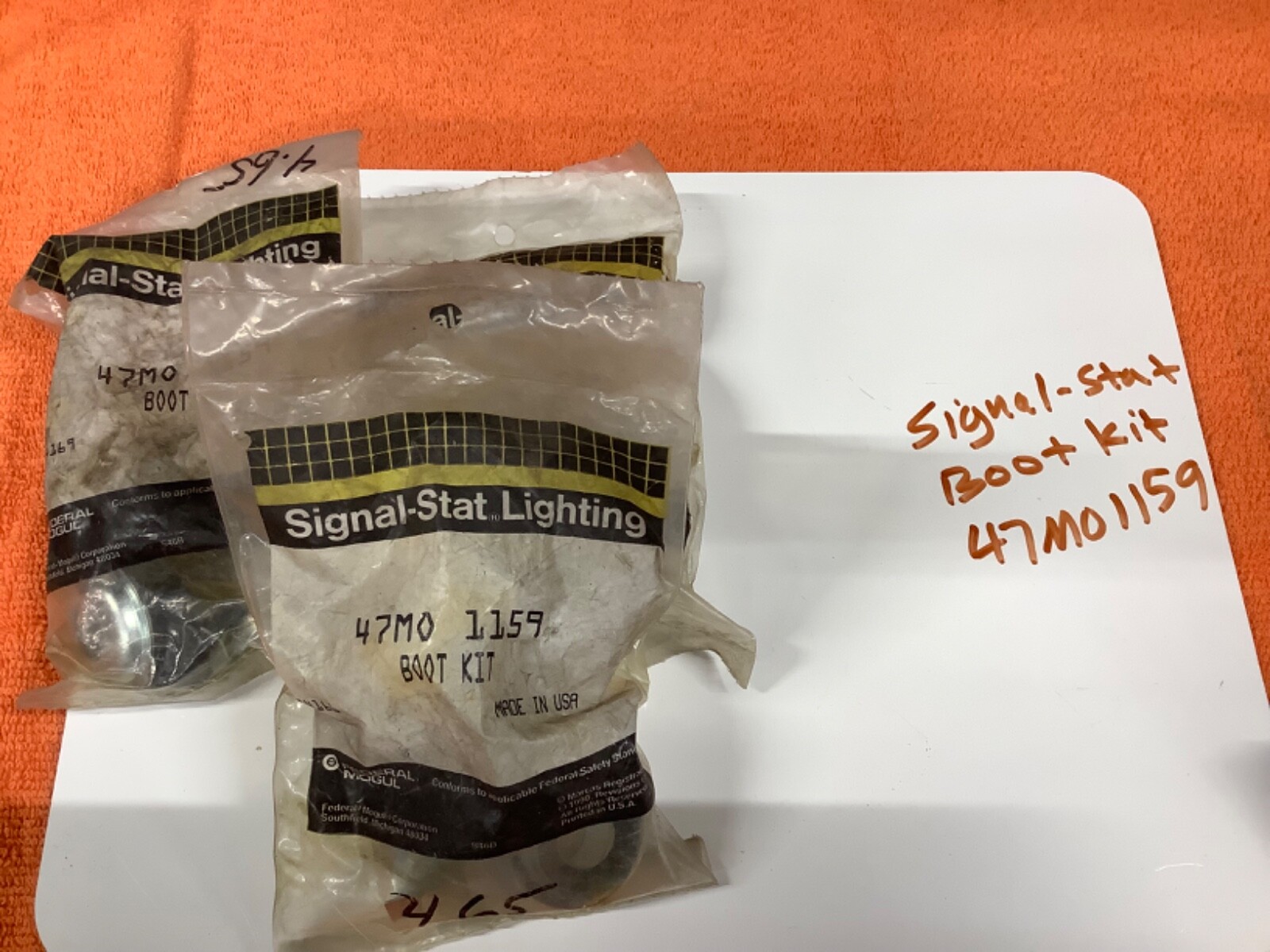3 new in package Signal-Stat LIGHTING 47MO 1159 boot kit FEDERAL MOGUL ...
