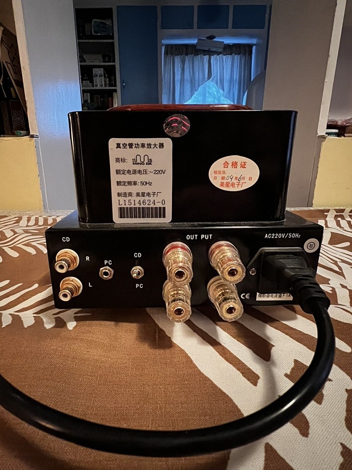 Meixing Mingda MC84-C07 Mini Valve Tube Amplifier 110v | eBay